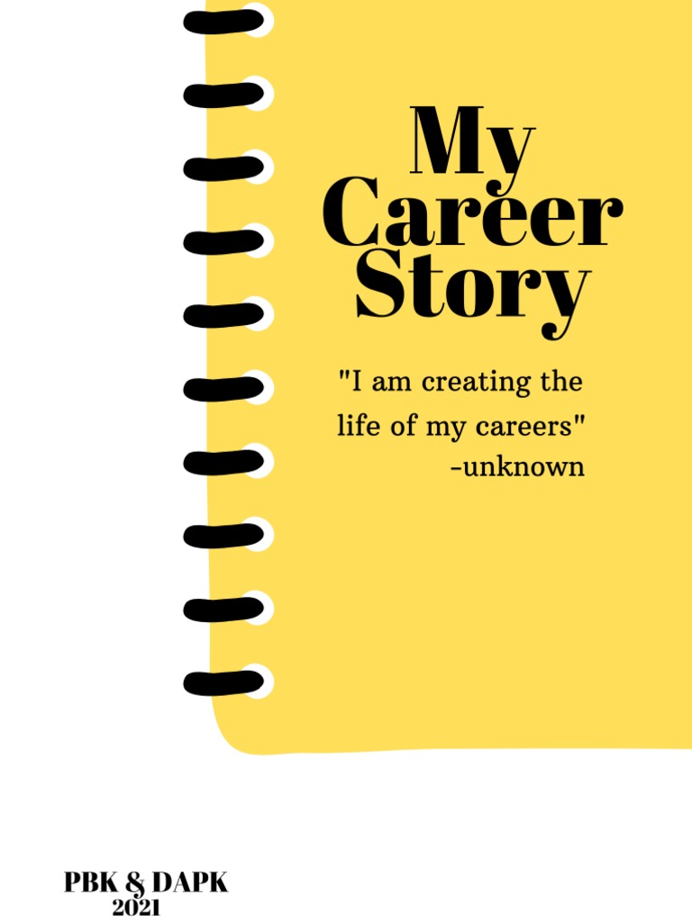 Worksheet - My Career Story | PDF