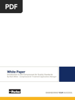 ISO 8573 1 Compressed Air Quality Standard 1 | PDF | Specification ...