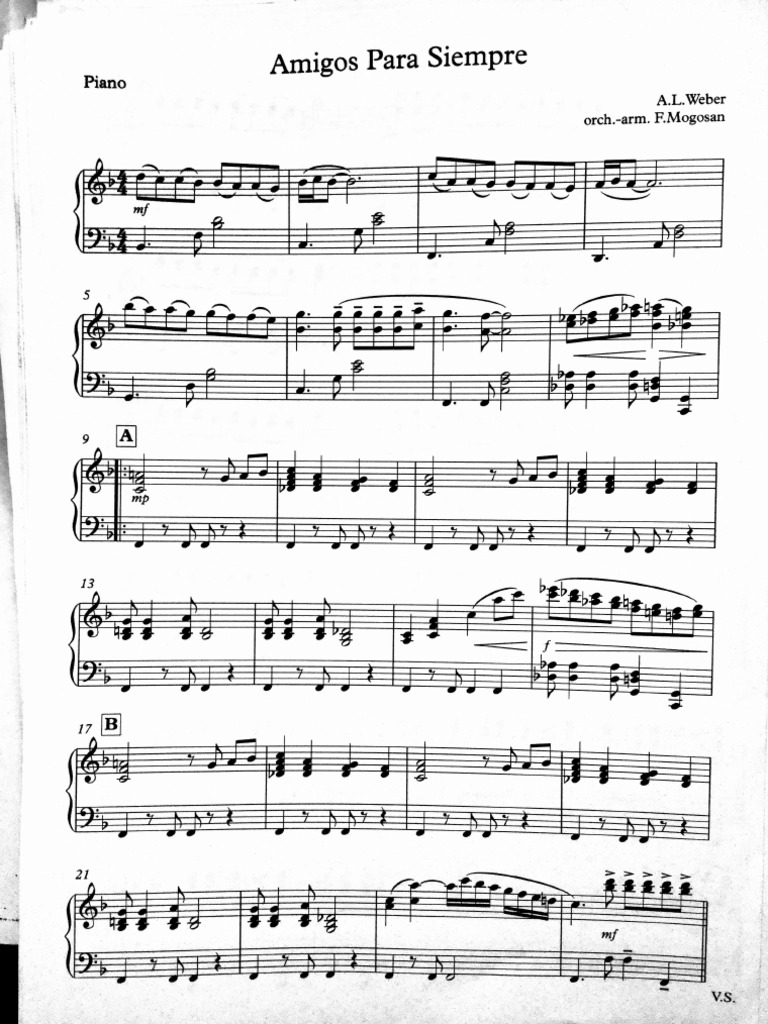 Amigos para Siempre | PDF