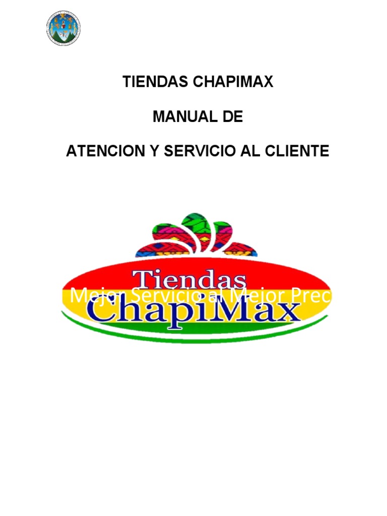 Manual de Atención y Servicio Al Cliente | PDF | Servicio al Cliente ...
