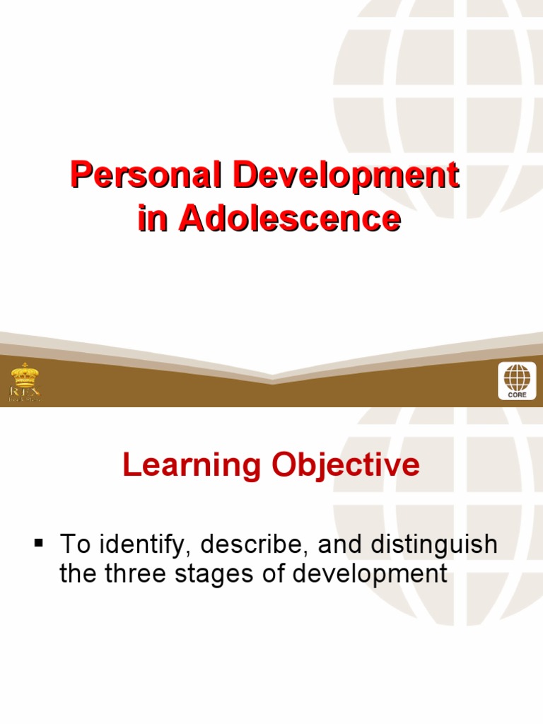 Stages of Adolescent Development Explained | PDF | Self-Improvement