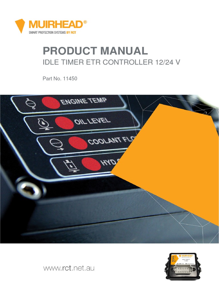 Product Manual: Idle Timer Etr Controller 12/24 V | PDF | Electrical ...