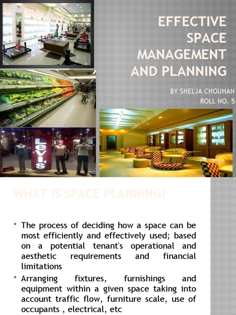 Effective Space Management and Planning | PDF | Retail | Merchandising