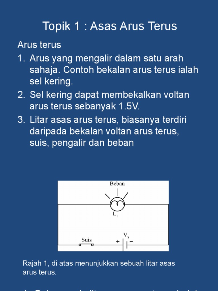20120226170205topik 1 - ASAS ARUS TERUS 2012 | PDF