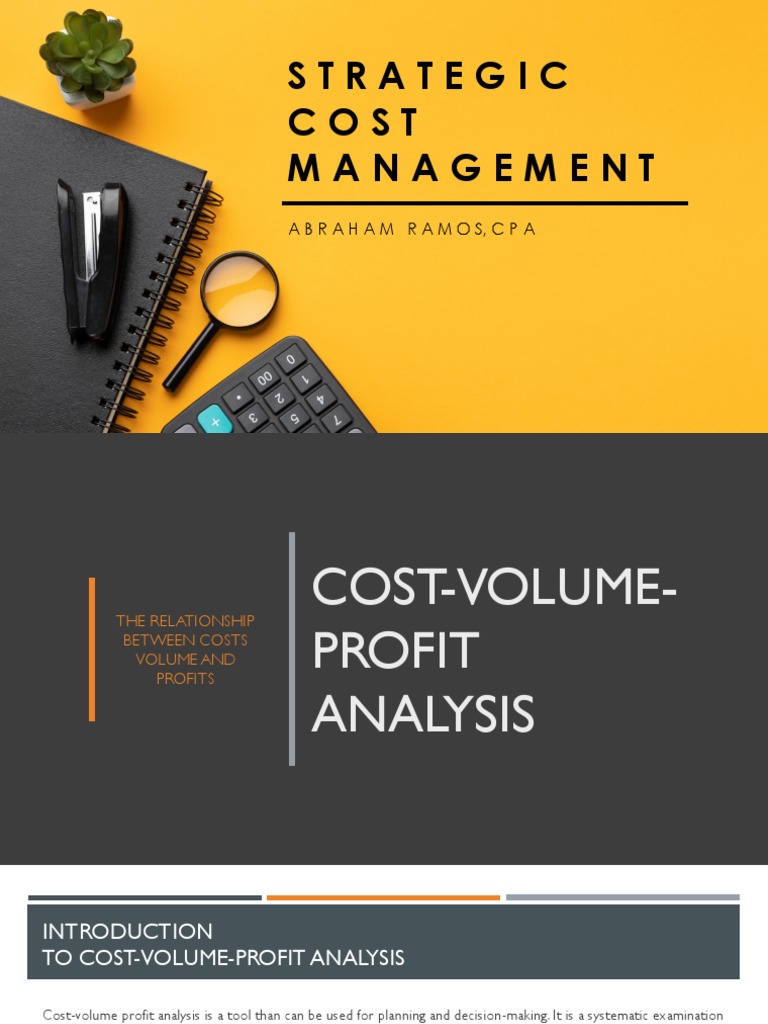 Understanding Cost-Volume-Profit Analysis: A Comprehensive Guide to Using the CVP Model for ...