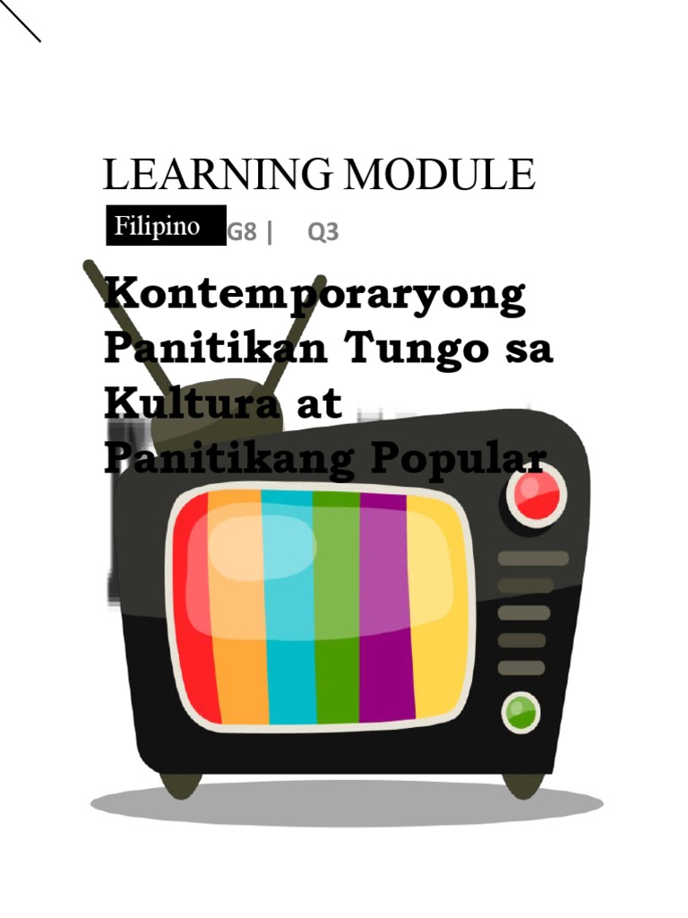 Filipino Module g8 q3 | PDF