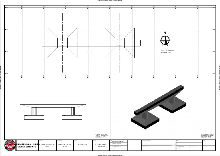 PORTICO 3D Alejandro Rmaos-Layout1 | PDF