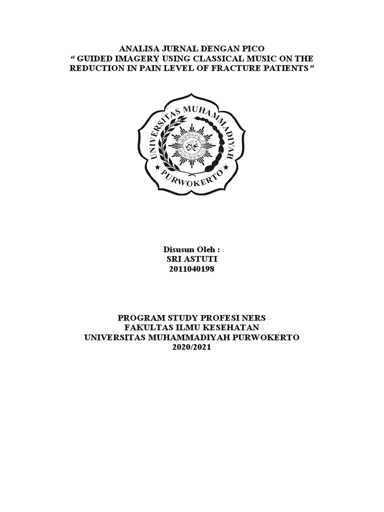 ANALISA JURNAL Guide Imagery | PDF | Sains & Matematika