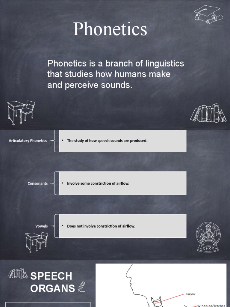 Phonetics: Phonetics Is A Branch of Linguistics That Studies How Humans ...