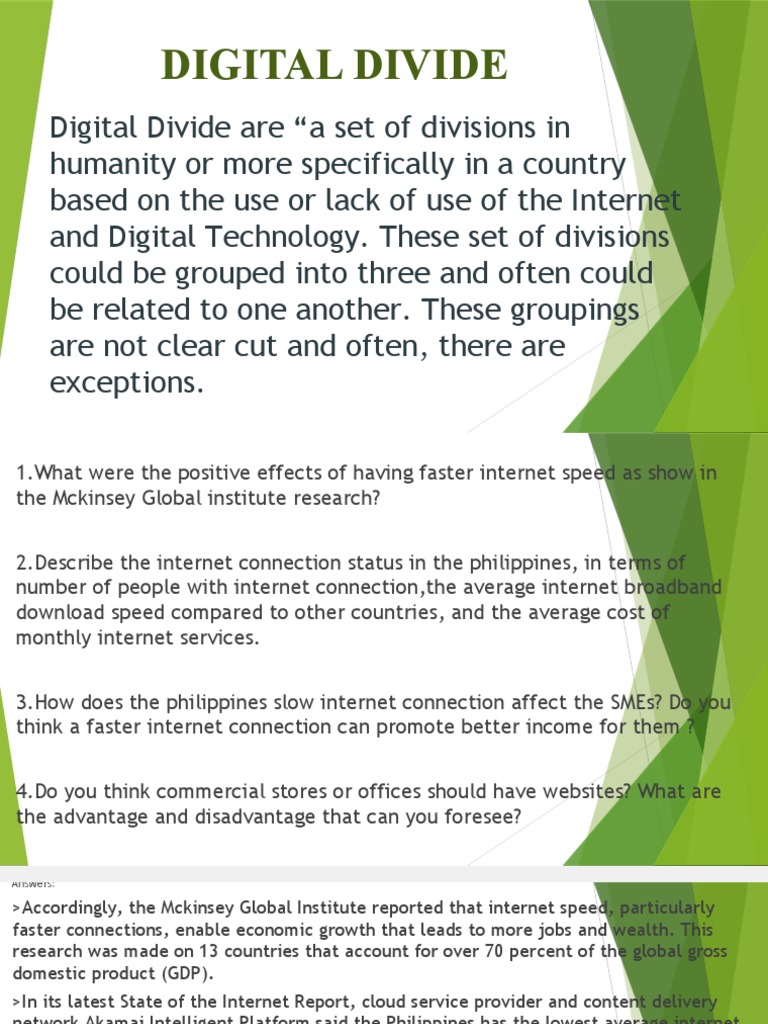 Digital Divide | PDF