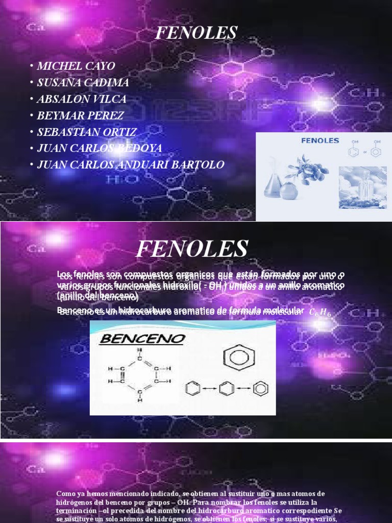 FENOLES | PDF
