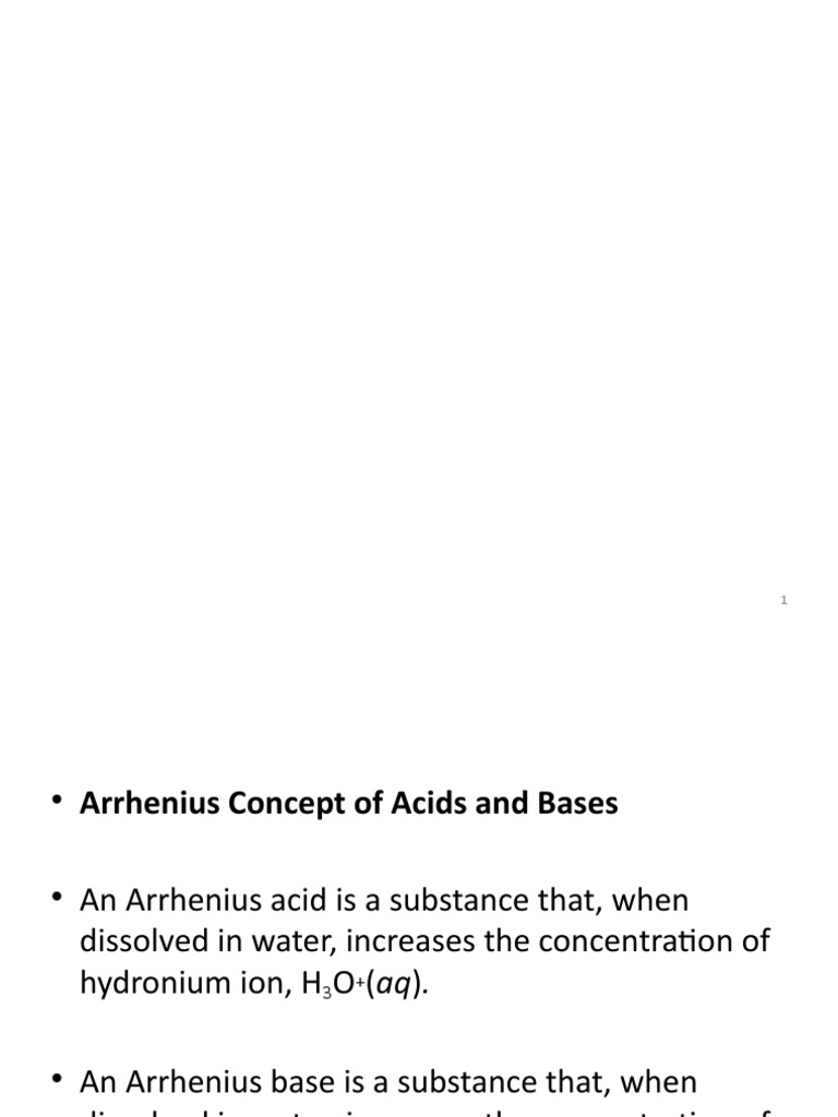Acid Base Strengths | PDF | Acid | Molecular Physics
