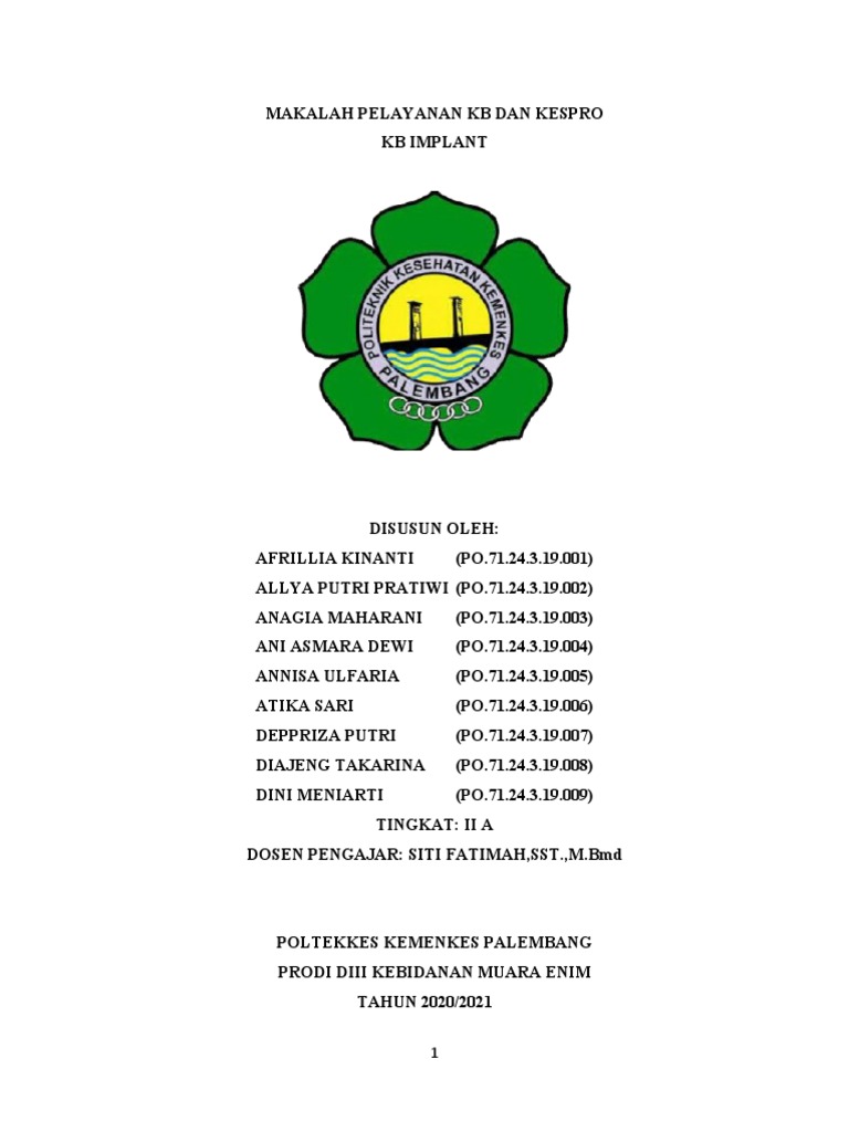 Makalah KB Implant | PDF