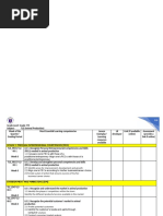 Table of Specification Template and Sample | PDF