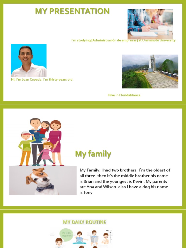 My Presentation - English | PDF