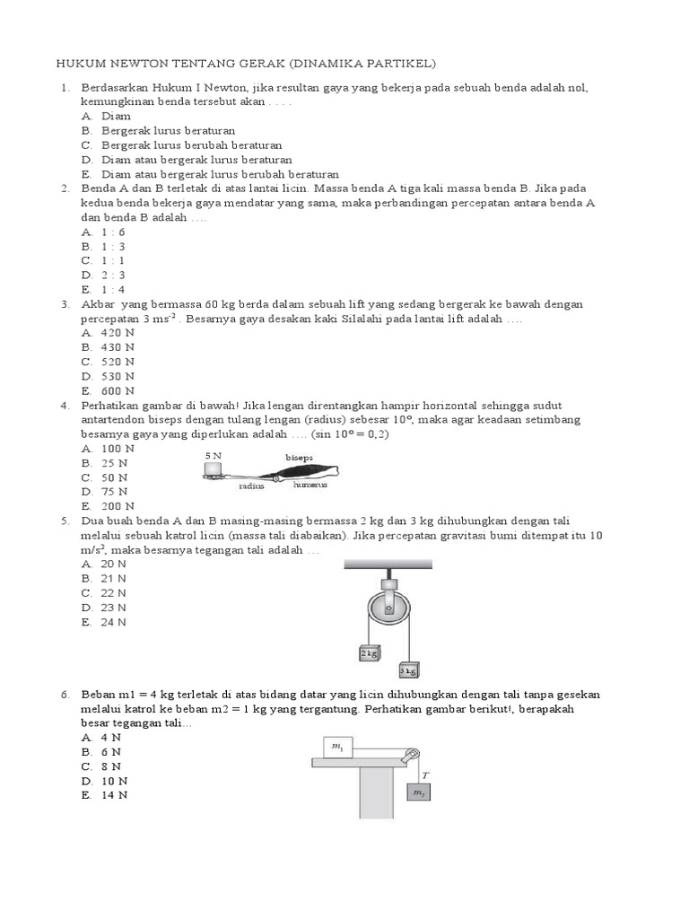 Soal Pat Fisika Kelas X | PDF