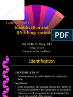 Dna Fingerprinting Bio Project | PDF | Dna Profiling | Dna