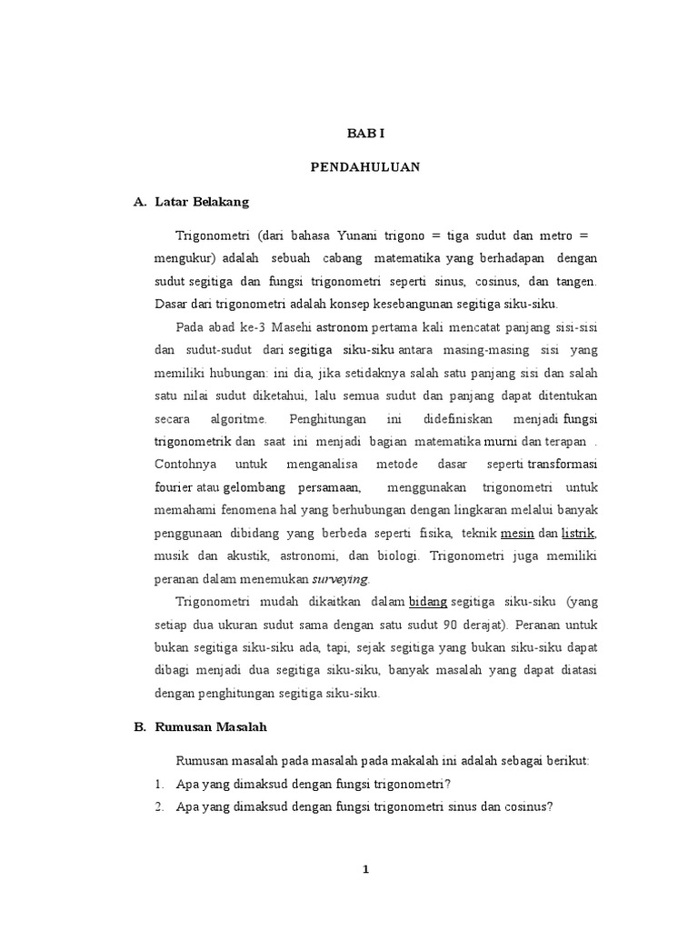 Bab 2 (Pembahasan) | PDF