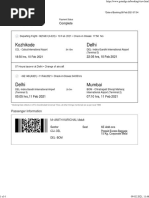 Indigo Flight GST Invoice Details | PDF | Invoice | Taxes