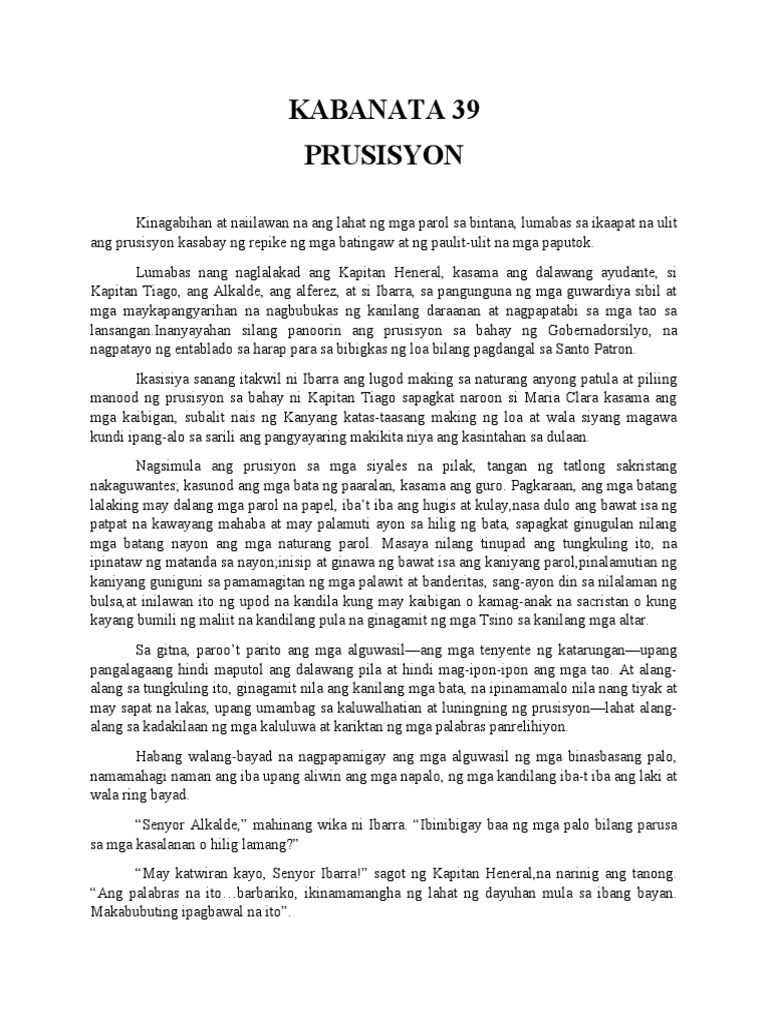 Noli-Kabanata 39,40,41 (Marian Janry R. Palaganas) Encoded Chapters 39 ...