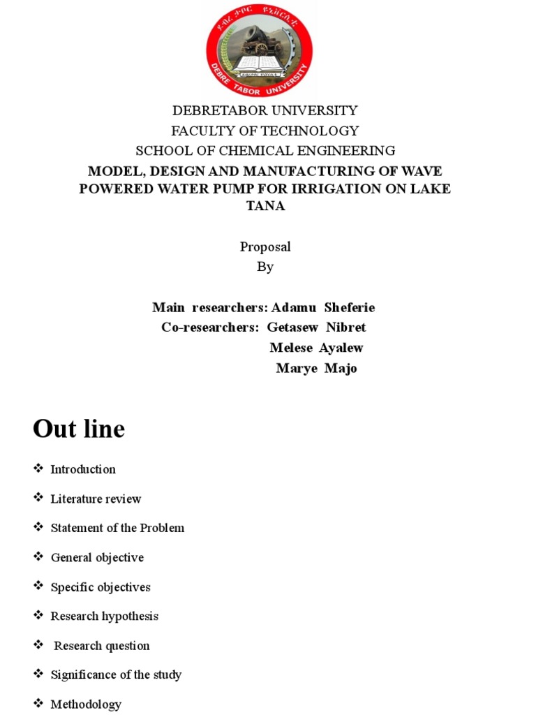 Wave-Powered Water Pump for Irrigation | PDF | Waves | Pump