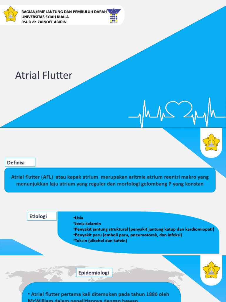 Slide Atrial Flutter | PDF