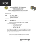 Letter For Courtesy Call (City Mayor) | PDF