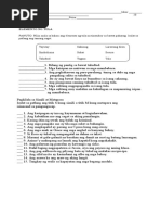 Quiz-Elemento at Anyo NG Tula | PDF