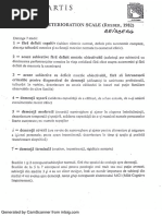 2.MoCA Test Romanian | PDF