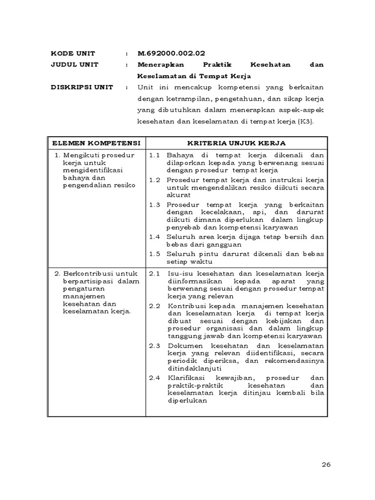 Unit K3 KKNI Akuntansi-SKKNI 182-2013 | PDF