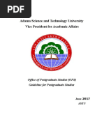 AASTU Students Handbook | PDF | Engineering | University And College Admission