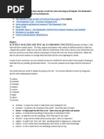 IB English Paper 2 Sample Answer | PDF | Plays