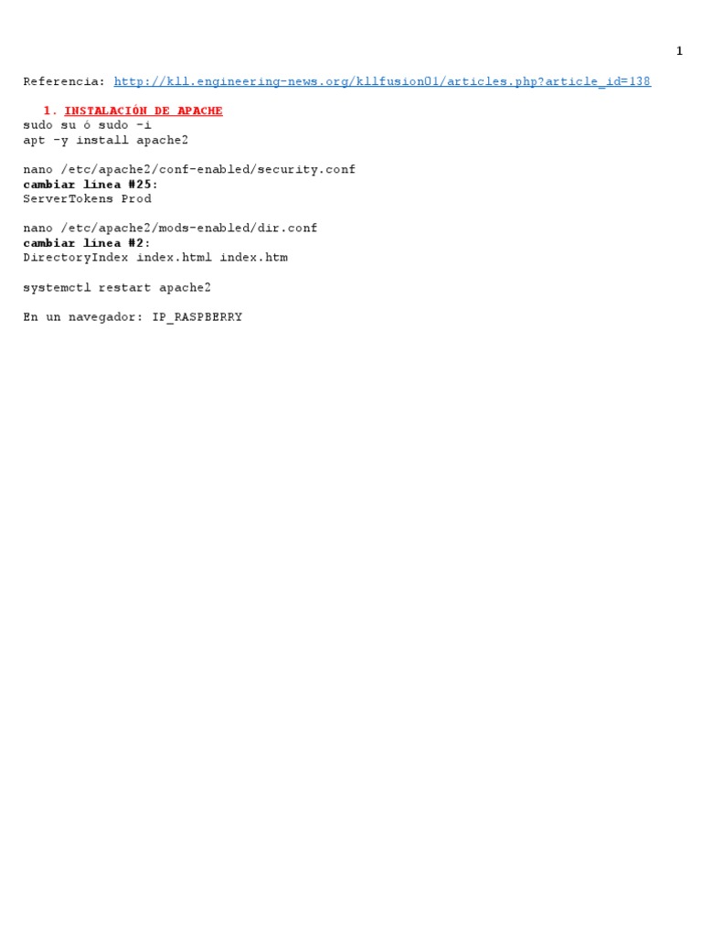 Instalacion Apache PHP Mariadb Phpmyadmin | PDF | Mi sql | Software de microordenador