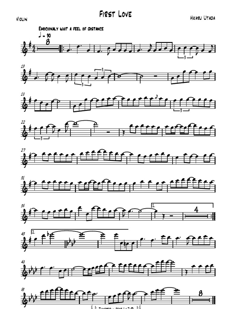 First Love Violin | PDF