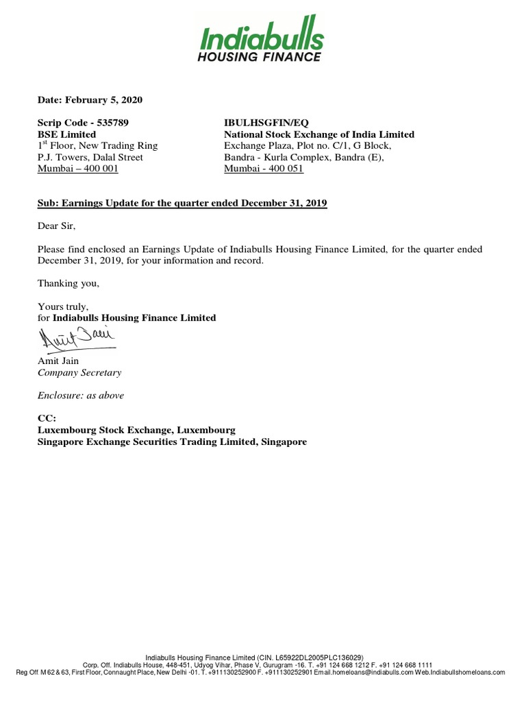 India Bulls Housing Finance Limited | PDF | Loans | Mortgage Loan