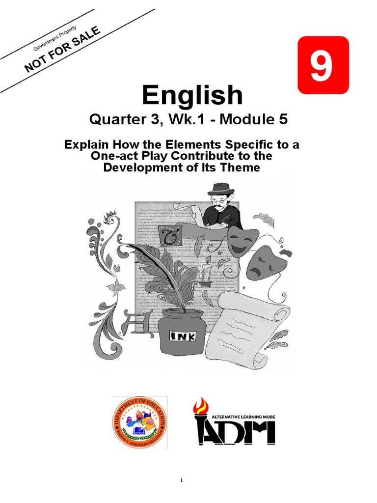 English: Quarter 3, Wk.1 - Module 5 | PDF | Hamlet