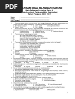 Sosiologi Contoh Soal TKA | PDF