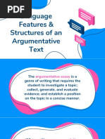 Evaluative Language and Conjunctions in Argumentative Text | PDF | Argument | Word