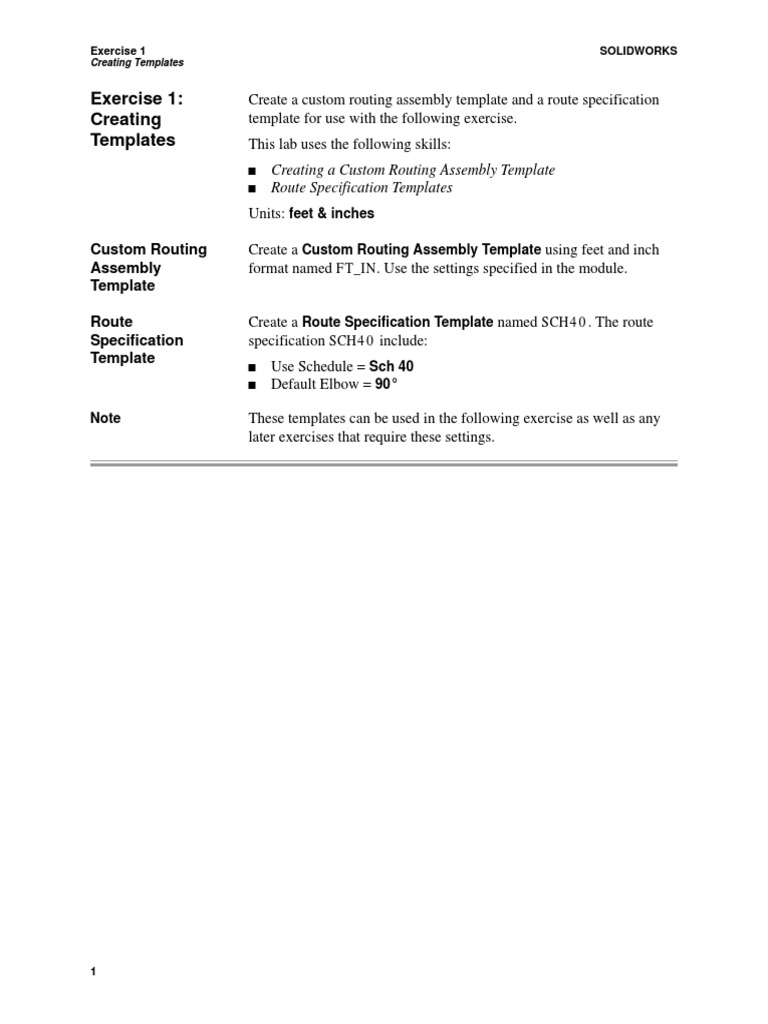Exercise 1: Creating Templates: Custom Routing Assembly Template Route ...