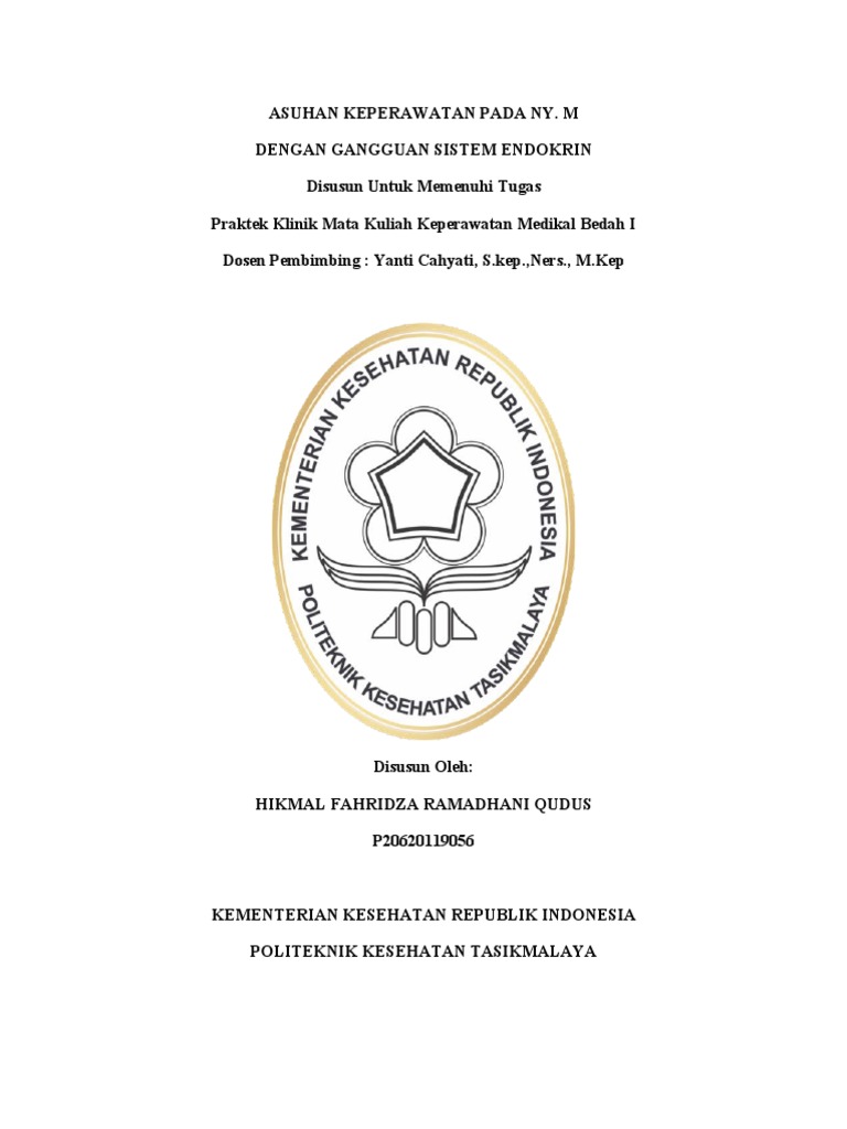 Kasus Pemicu Sistem Endokrin - Hikmal FRQ 2B | PDF