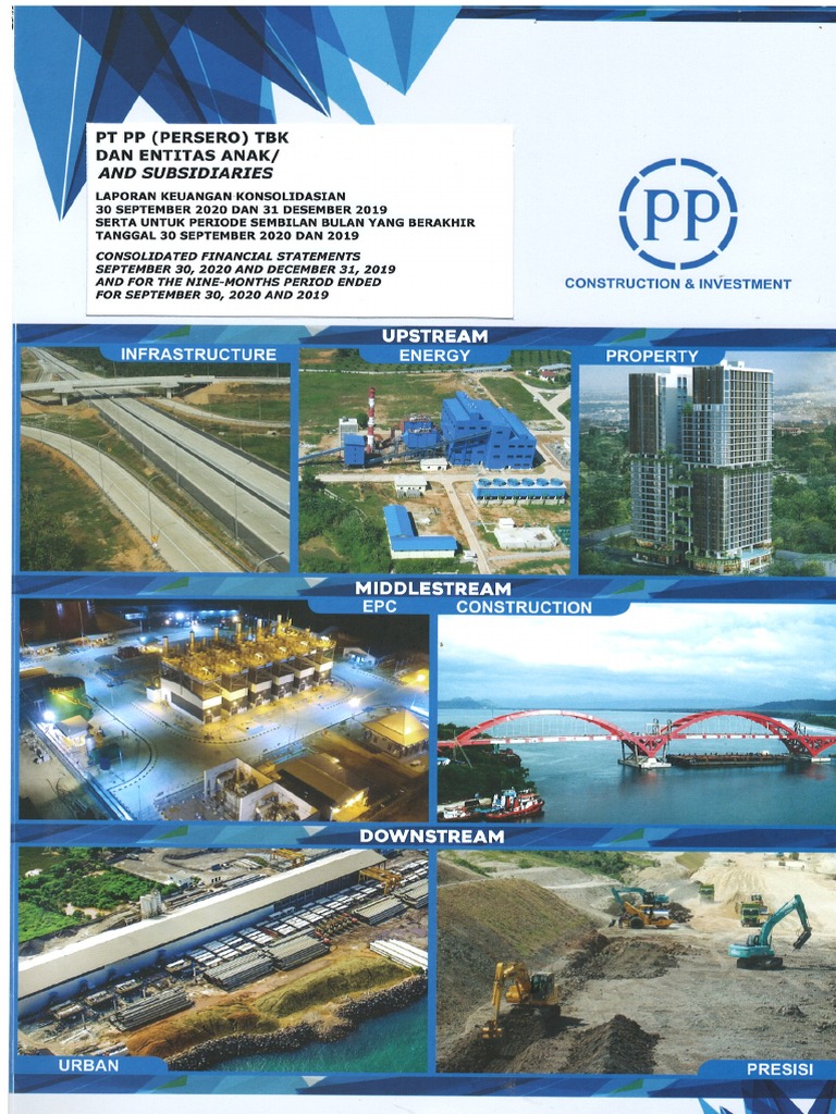 LK September 2020 PT PP Persero TBK | PDF | Equity (Finance) | Debt