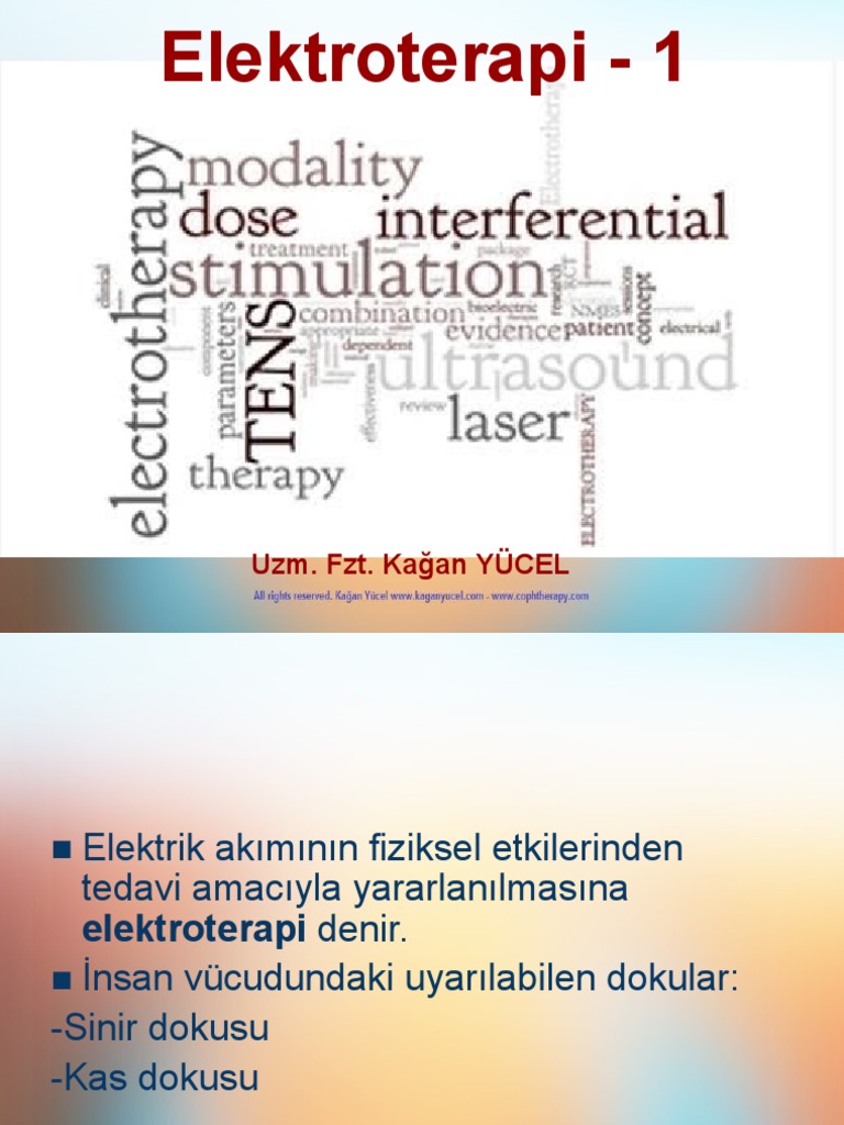 Elektroterapi - 1 | PDF