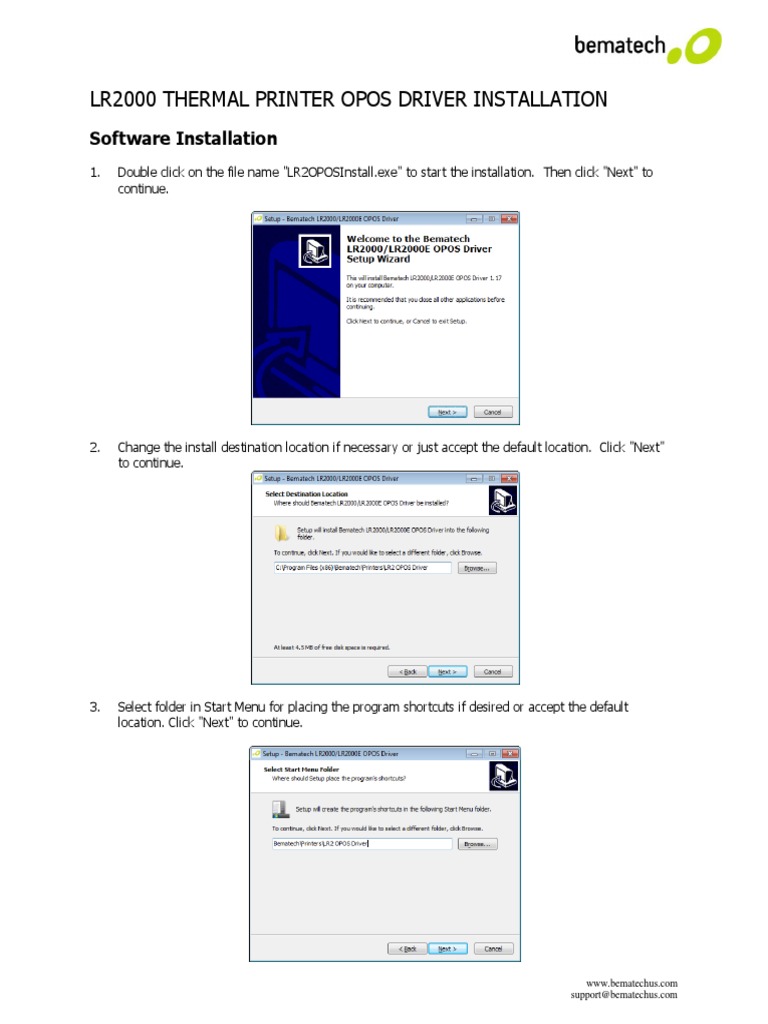 LR2000 OPOS Driver Installation Guide | PDF | Icon (Computing ...