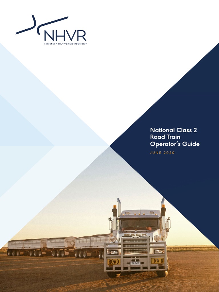 1153 National Class 2 Road Train Operators Guide | PDF | Trailer ...