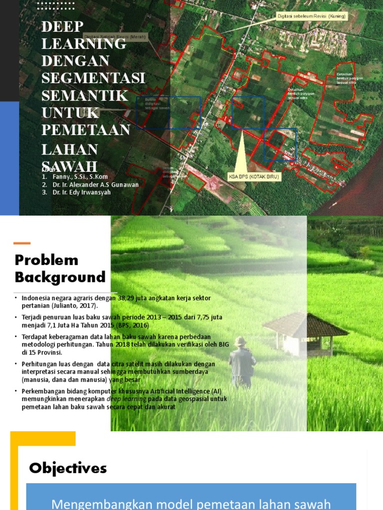 Deep Learning Dengan Segmentasi Semantik Untuk Pemetaan Lahan Sawah ...