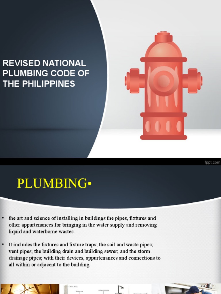 Group 5 Revised National Plumbing Code of The Philippines | PDF | Tap ...