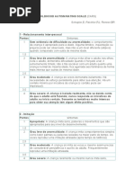 CARS (Escala de Classificação de Autismo Na Infância | PDF | Autismo ...