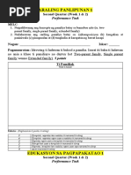 Q1-Matatag-Performance Task 1-GMRC | PDF