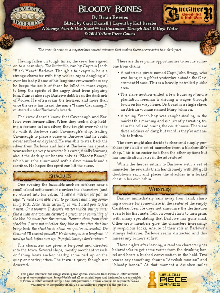 Bloody Bones | PDF | Dionysus | Ships