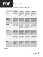 Movie Poster Book Report - Print View | PDF | Rubric (Academic ...